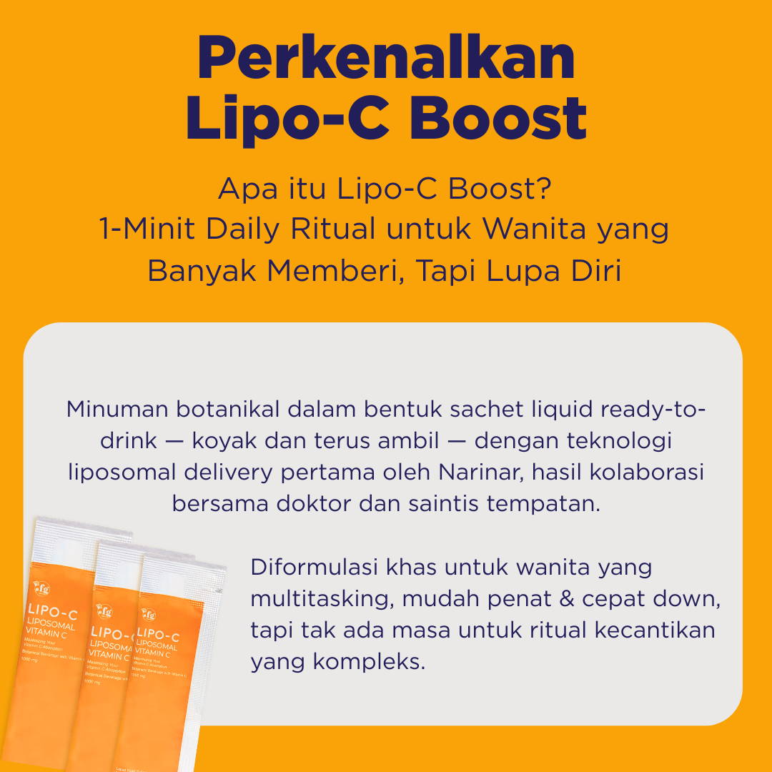 Lipo-C Boost: Vitamin C untuk Wanita Bekerjaya – Narinar Malaysia